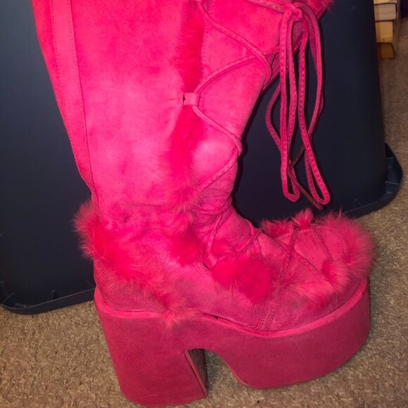 Demonia | Shoes | Demonia Pink 31 Camels | Poshmark